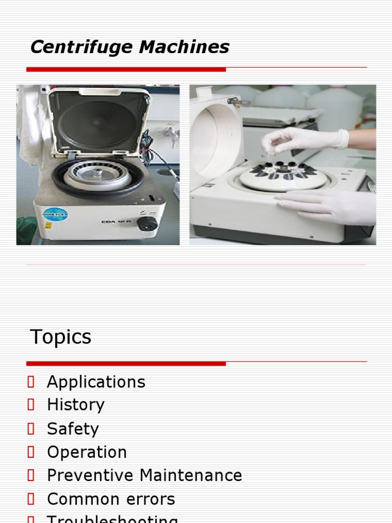5-Centrifuge Slides | PDF | Centrifuge | Urine