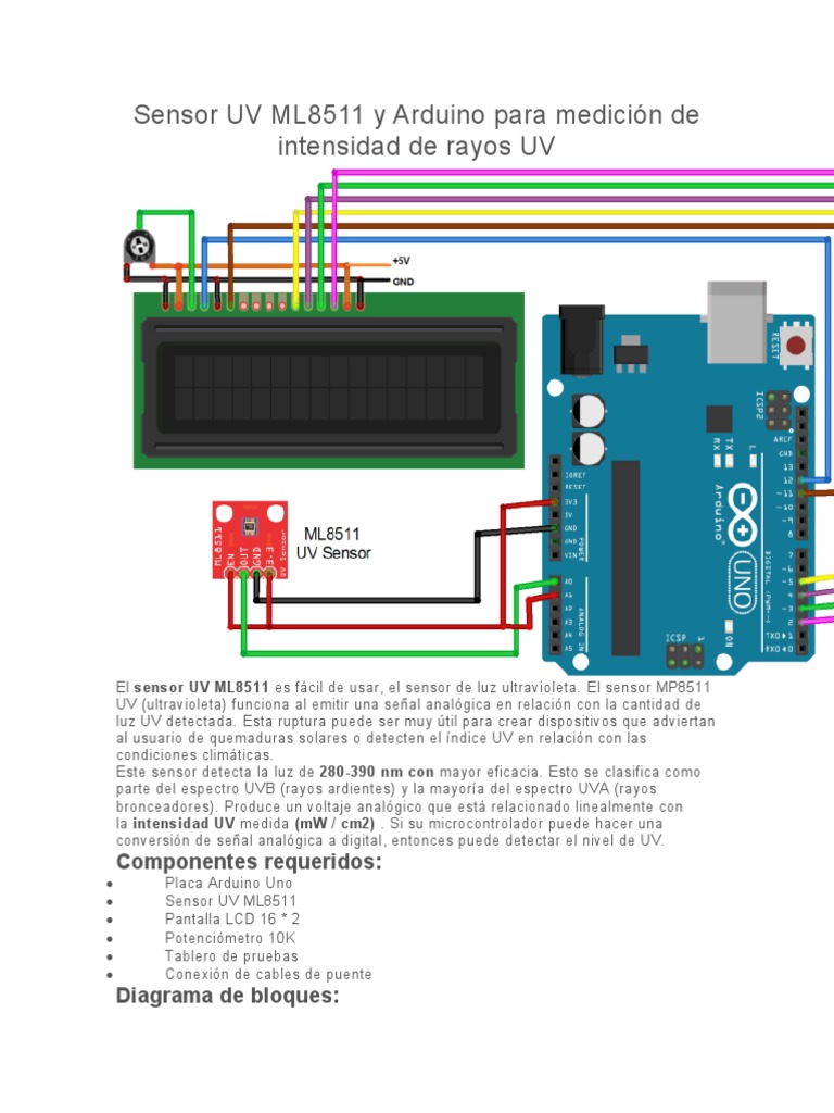 Sensor UV Arduino | PDF | Ultravioleta | Arduino