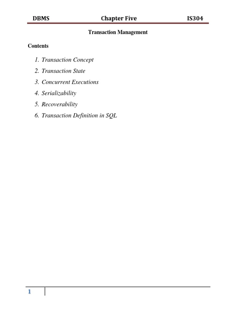 Database Management 5 Pdf Database Transaction Distributed Computing