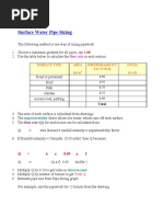Sanitary Pipe Gradient Guidelines | PDF | Slope | Sanitary Sewer