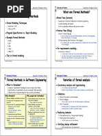 Formal Methods - Wikipedia | PDF | Formal Methods | Formal Verification
