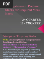 Q3 Module1 G10 COOKERY | PDF | Stock (Food) | Soup