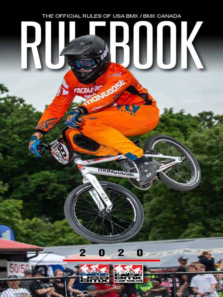 The Official Rules of Usa BMX / BMX Canada | PDF | Sports | Outdoor ...
