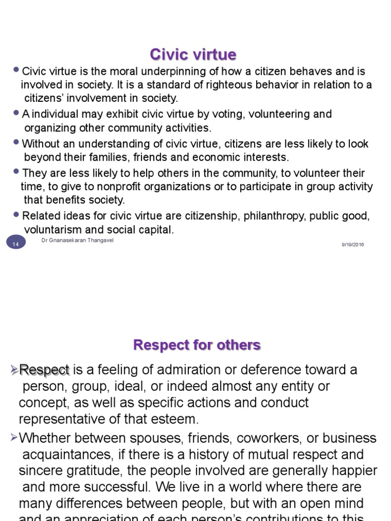 Civic Virtues I | PDF | Courage | Virtue