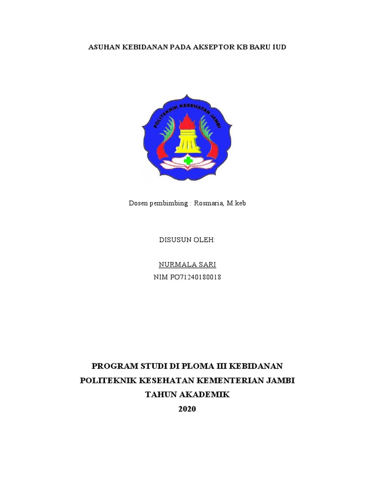 Asuhan Kebidanan untuk Akseptor IUD | PDF | Sains & Matematika