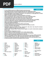 Apache Cassandra Sample Resume | PDF | Apache Hadoop | Apache Spark