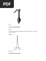 Operating Room INSTRUMENTS | PDF | Medical Specialties | Surgery