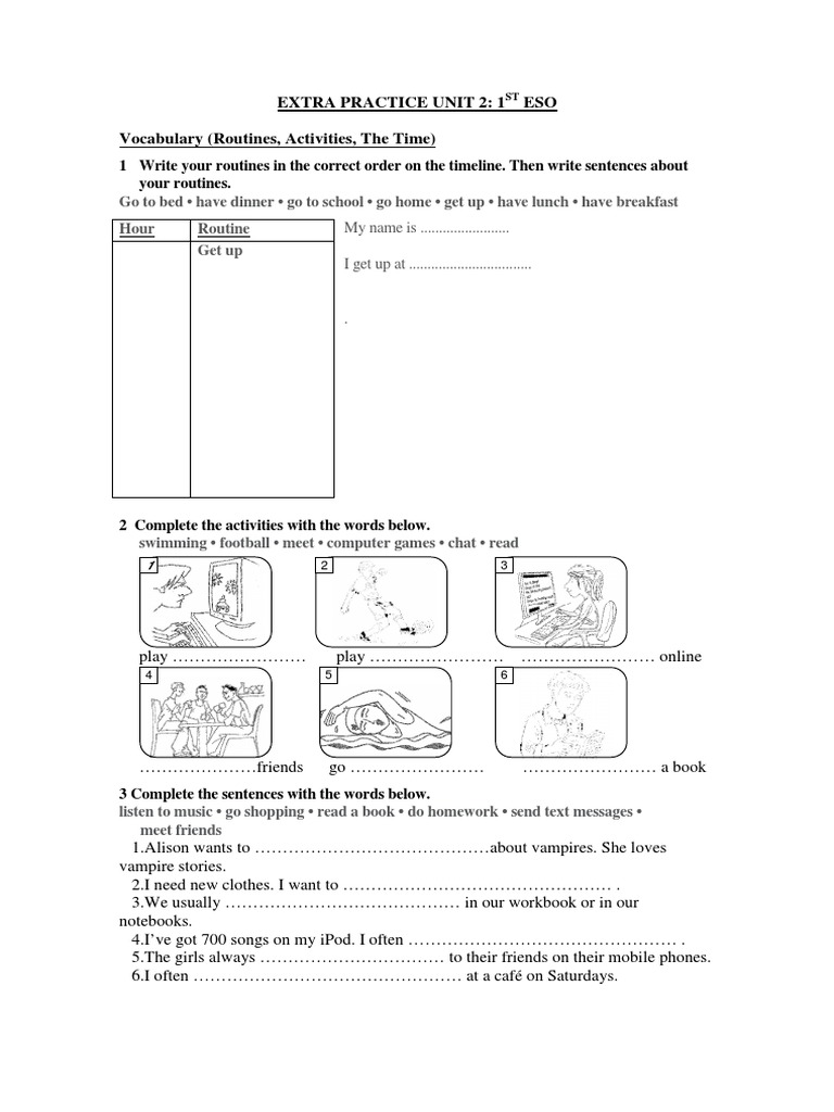 Extra Practice Unit 2 | PDF | Cognitive Science | Linguistics