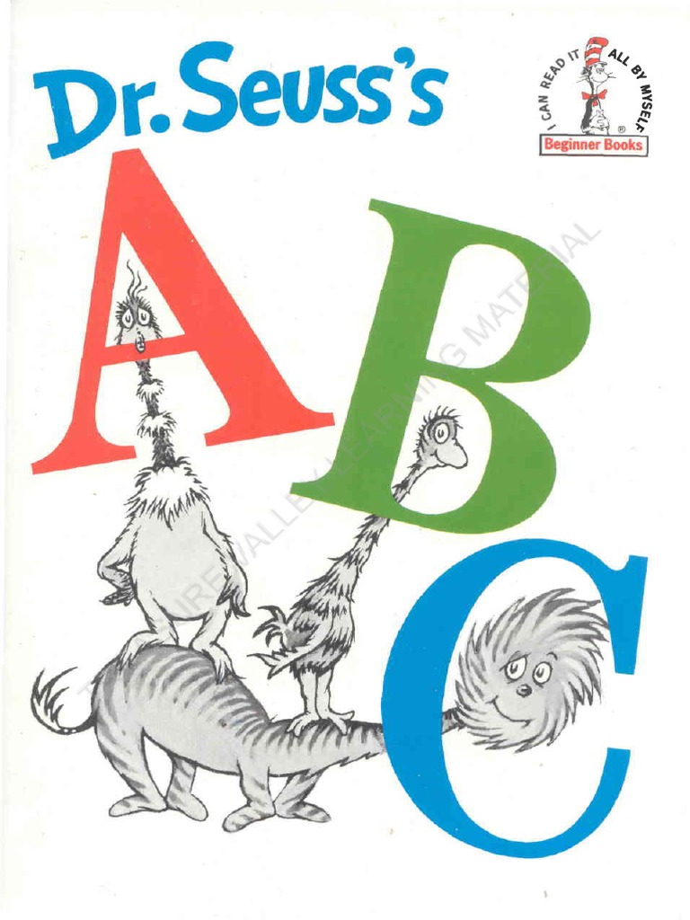 DR - Seuss - ABC - Watermark - PDF Version 1 PDF | PDF