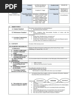 Table of Specification Introduction To The Philosophy of The Human ...