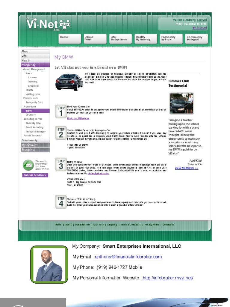 Bimmer Flyer Mckinney | PDF | Bmw | Business