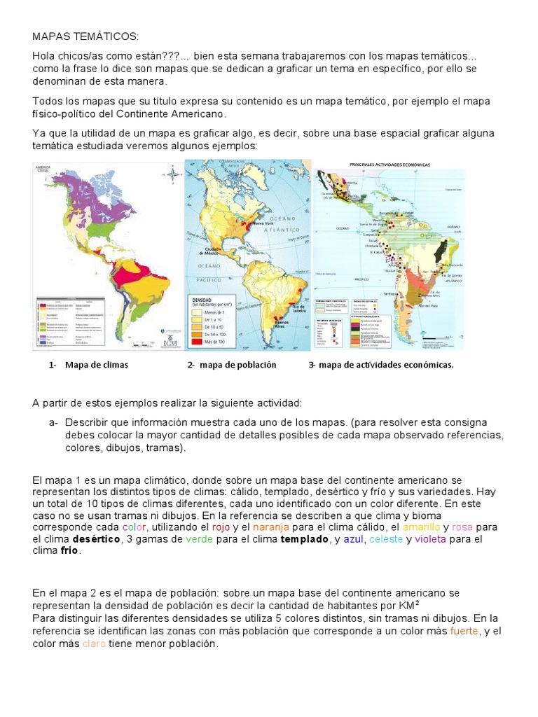 Mapas Temáticos | PDF | Color | Mapa