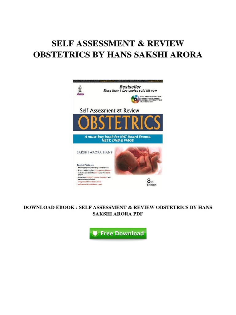 (A158.Ebook) Download Self Assessment Review Obstetrics by Hans Sakshi Arora | PDF | World Wide ...