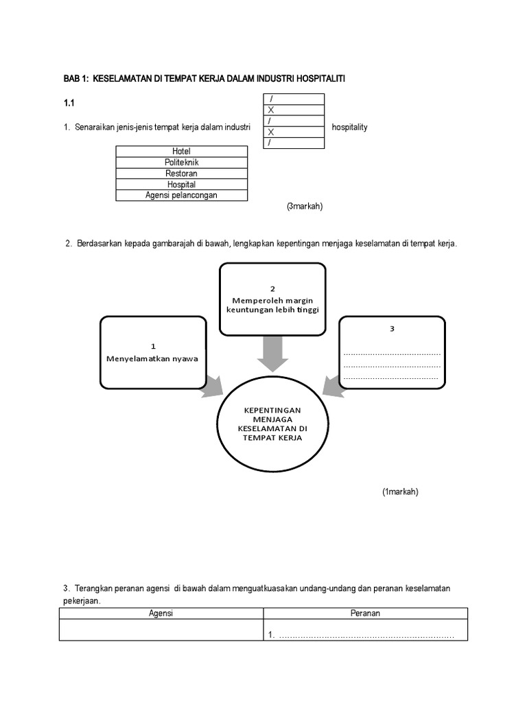 UJIAN 1 SRT T5 Soalan 1.1 | PDF
