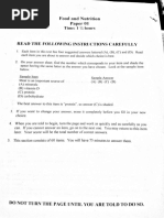 Physical Education 2023 CSEC Past Paper | PDF