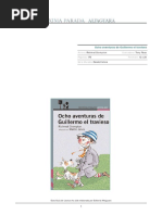 Guia Actividades Guillermo Miedo | PDF | Temor