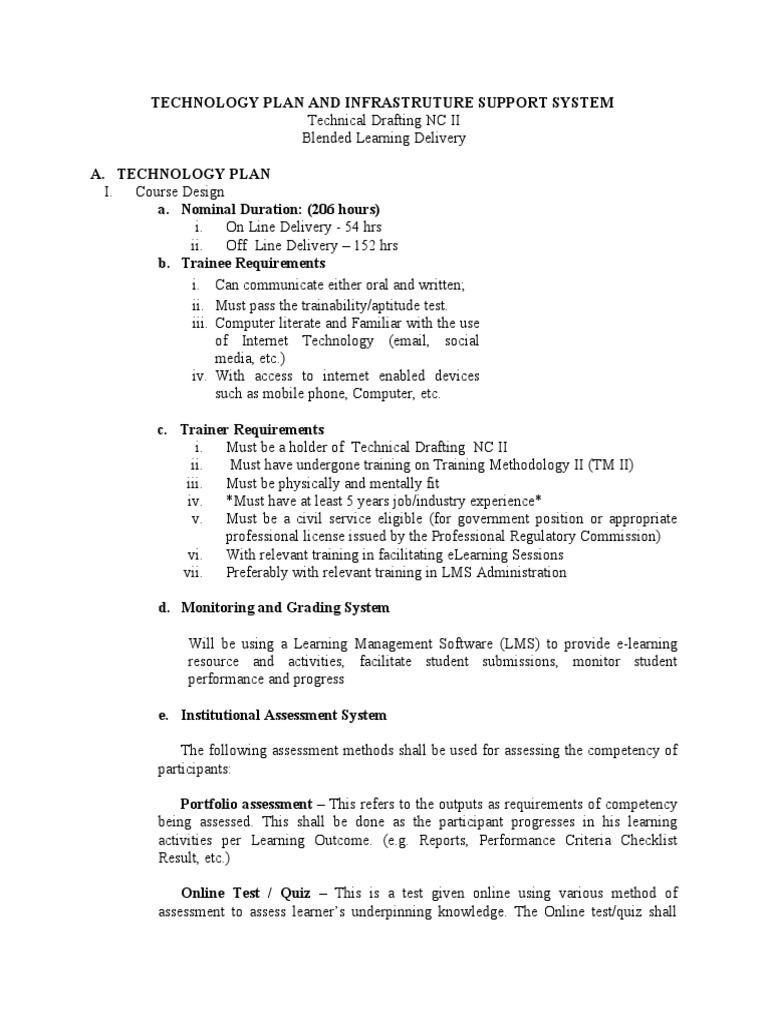 Tp-Technical Drafting NC Ii | Download Free PDF | Educational ...