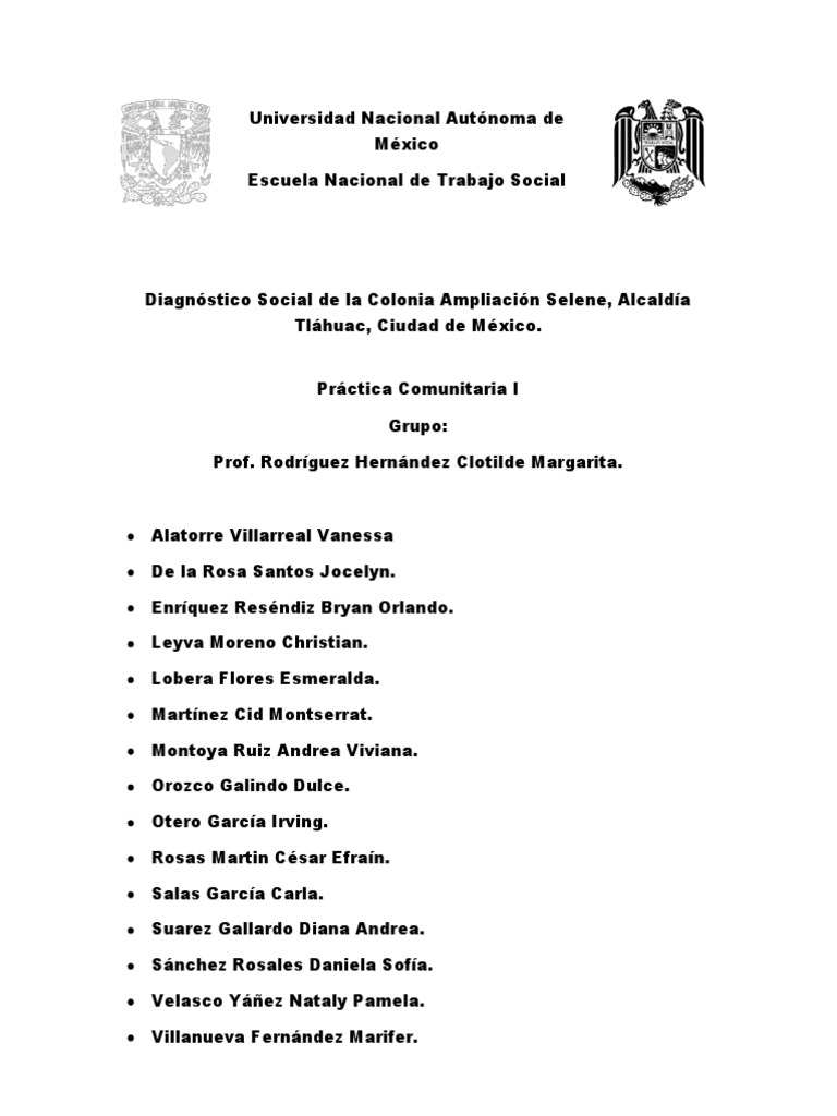 DX Social | PDF | Diagnostico medico | Trabajo Social