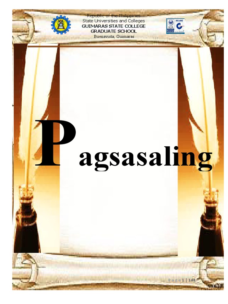 Module - Pagsasaling Wika | PDF