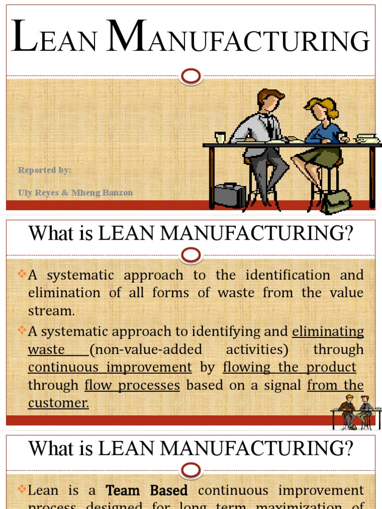 Lean Manufacturing: Waste Reduction Guide | PDF | Supply Chain ...
