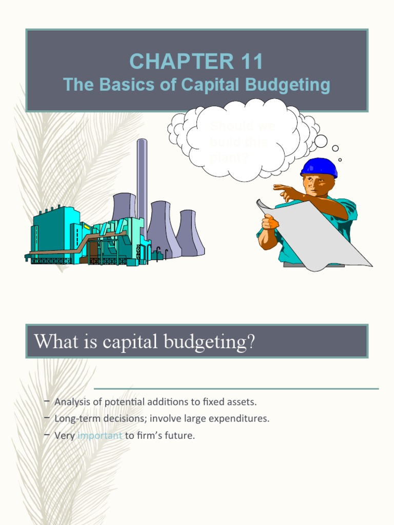 Week 10 Basics-Of-Capital-Budgeting | PDF | Net Present Value ...