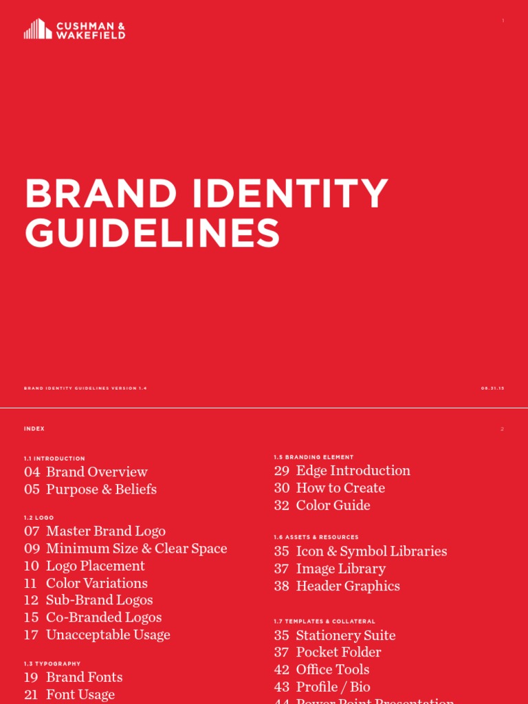 Brand Guidelines | PDF | Arial | Logos