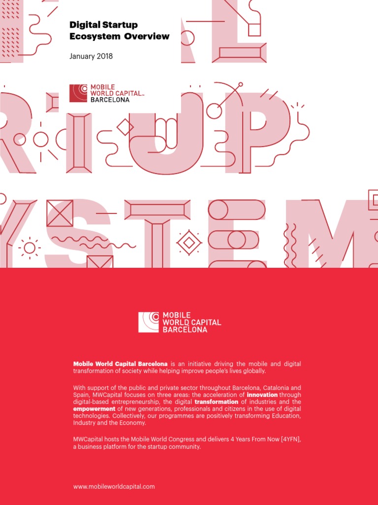 Digital Startup Ecosystem Overview: January 2018 | PDF | Venture ...