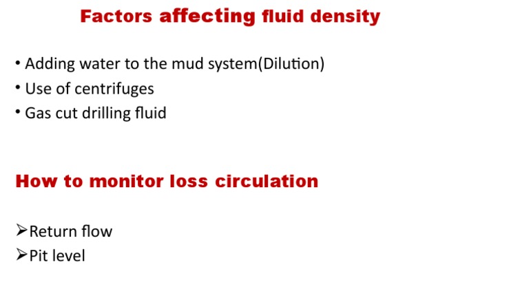 Factors Affecting Fluid Density | PDF | Technology & Engineering