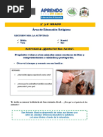 Ficha de Lectura #01 Plan Lector - 1ro Secundaria | PDF