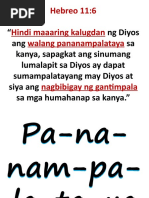 Misalette-Tagalog 5 - Prayers of The Faithful | PDF