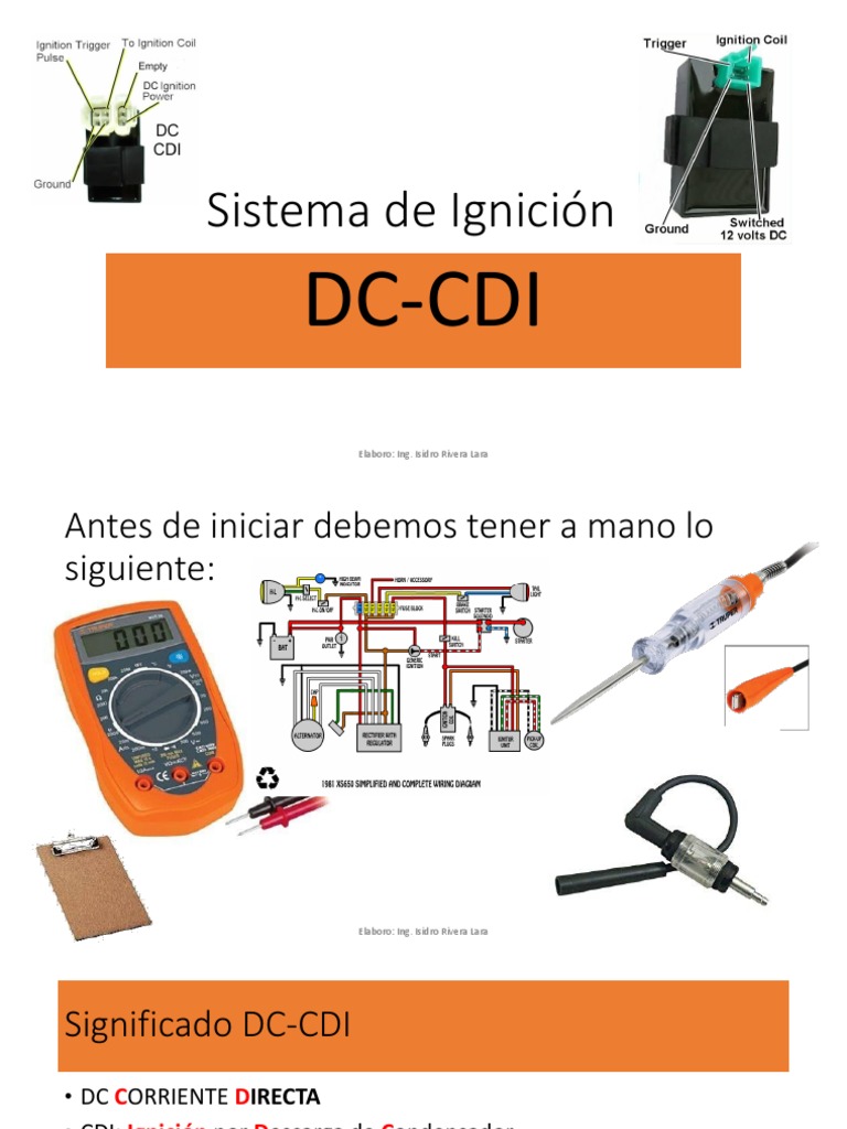 Conoce Como Funciona El Cdi PDF | PDF | voltaje | Inductor