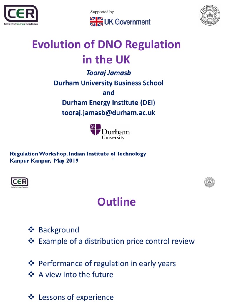 DNO Regulation and Performance UK Slides 18 May 2019 3rd | PDF ...