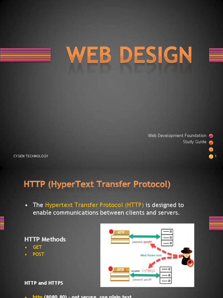 Web Development Foundation Study Guide: Cygen Technology 1 | PDF | Html ...