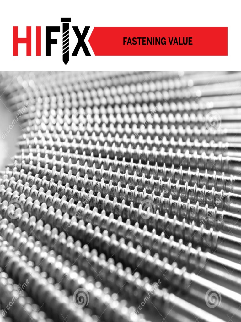 HiFix 2015 - Brochure B3 - 8x8in 1 PDF | PDF | Screw | Drywall