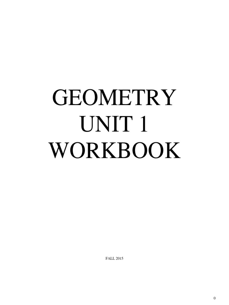 Geometry Workbook | PDF | Area | Polygon