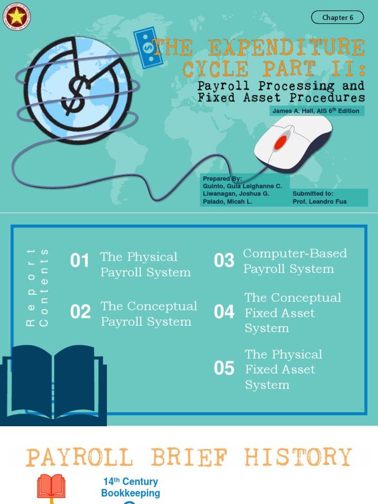 James A. Hall, AIS 6 Edition | PDF | Payroll | Paycheck