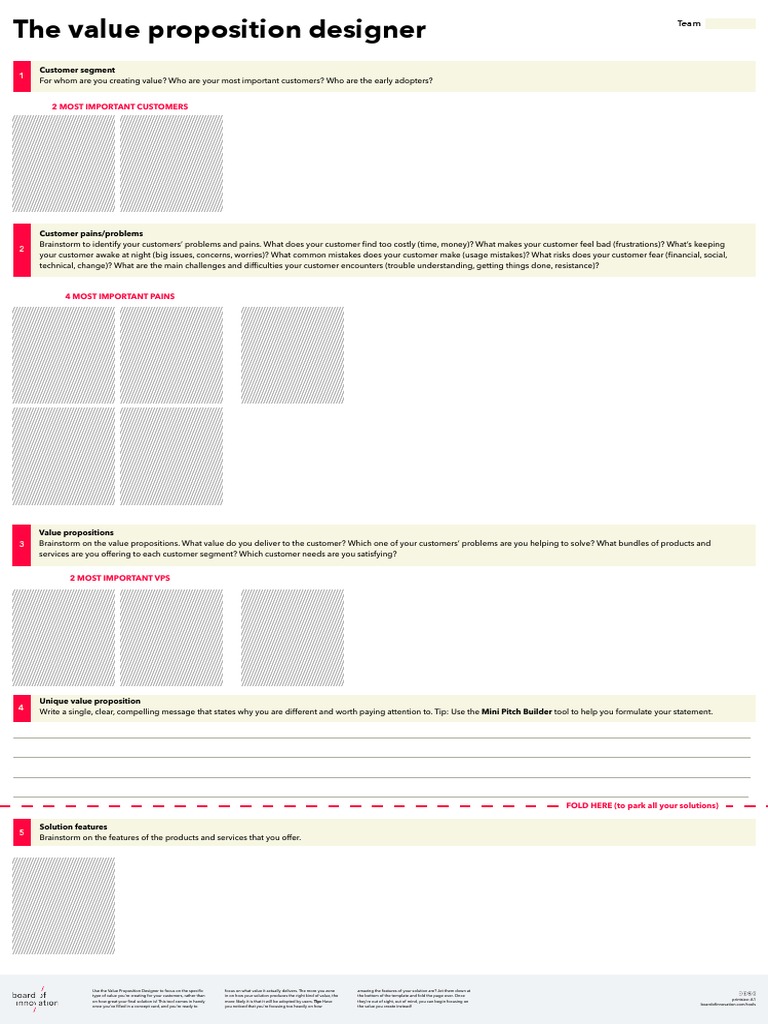 Value Proposition Designer Guide | PDF | Brainstorming | Cognition