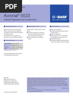 Acronal S 790 Technical Data Sheet | PDF | Paint | Materials