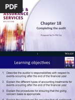 ISA 560 From 2018 Vol | PDF | Auditor's Report | Financial Audit
