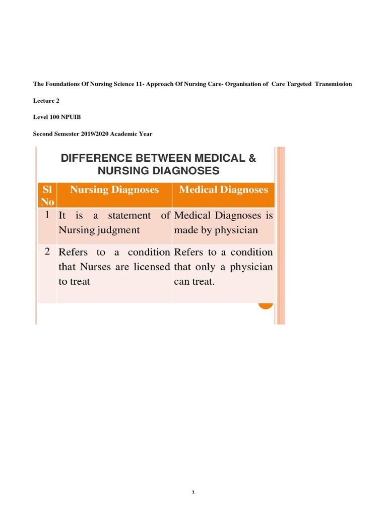 Establishing Goals and Planning Interventions for Nursing Care: A Case ...