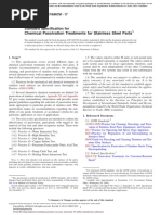 ASTM A967-17 Passivation Standards | PDF | Stainless Steel | Corrosion