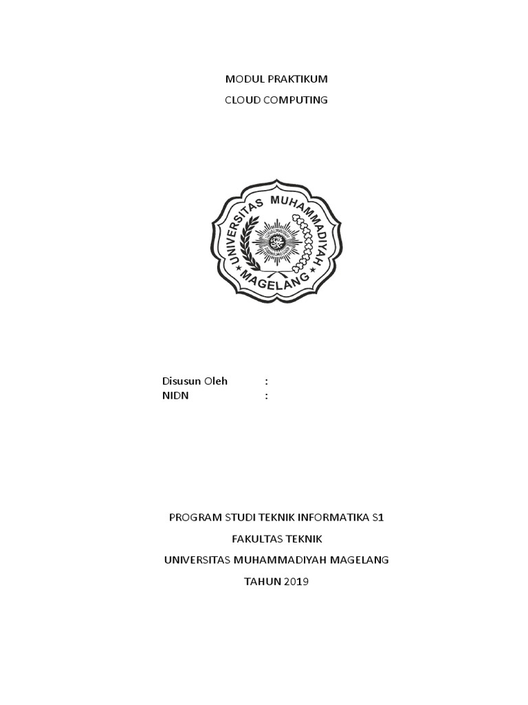 Template Modul Praktikum | PDF