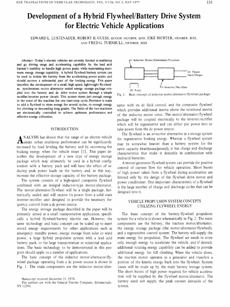 Ieee Paper-1 | PDF | Electric Motor | Power Inverter
