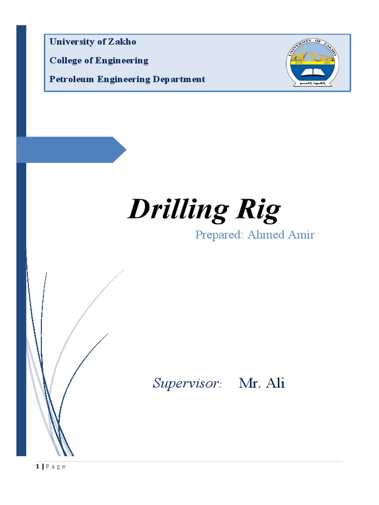Drilling Rig Systems Overview | PDF | Manufactured Goods | Mechanical ...