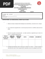 Examen Tercero El Ensayo | PDF | Ensayos