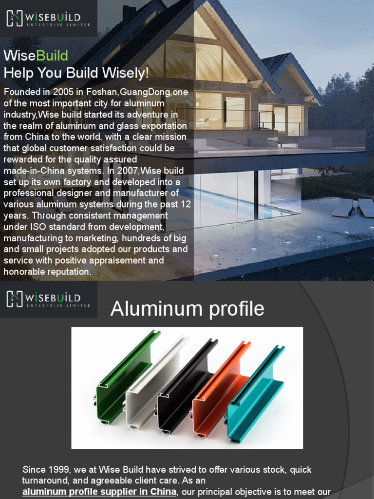 Build: Wise Help You Build Wisely! | PDF | Extrusion | Machining