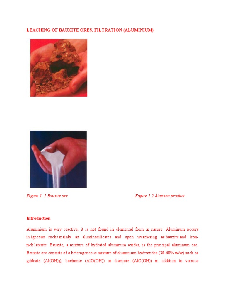 Aluminium Assignment | PDF | Aluminium Oxide | Aluminium