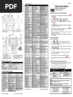 DSE 3110 Symbols | PDF