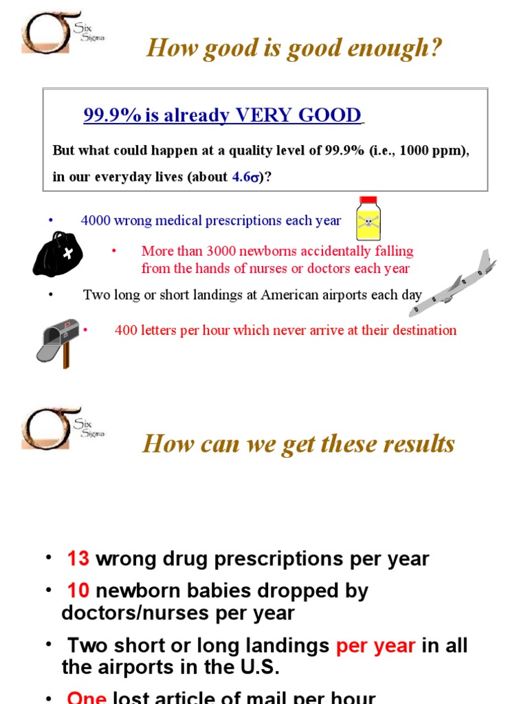 Six Sigma How Good Is Good Enough? | PDF | Six Sigma | Benchmarking