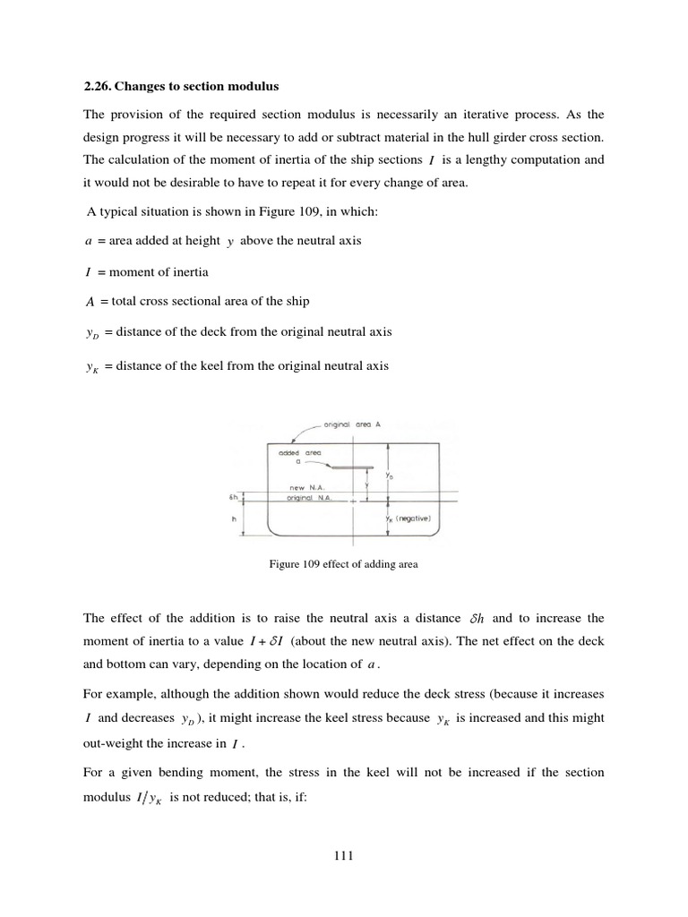 Changes To Section Modulus | PDF | Young's Modulus | Bending